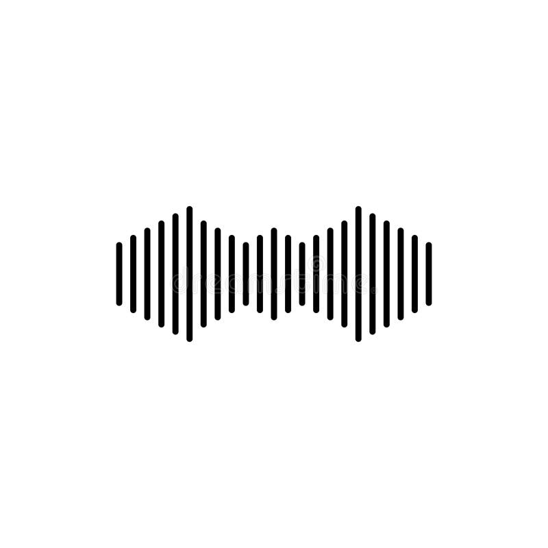 Sound Wave Icon. Simple Flat Vector Illustration Stock Vector ...