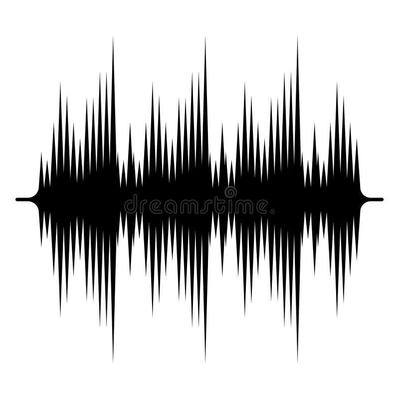 Sound Wave icon stock vector. Illustration of element - 274425351