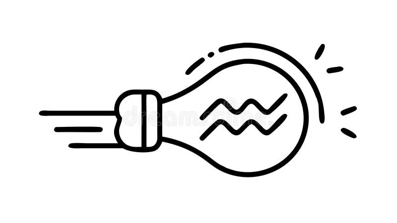 Sound Wave Lightbulb Idea, Audio Innovation Communication, Vector ...