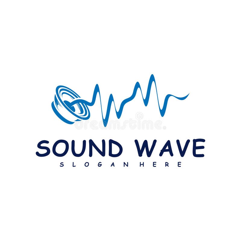 Sound Wave Logo Design Concept Vector. Sound Wave Illustration Design ...