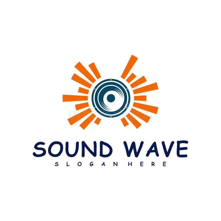 Sound Wave Logo Design Concept Vector. Sound Wave Illustration Design ...
