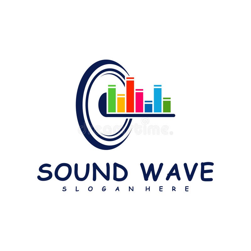 Sound Wave Logo Design Concept Vector. Sound Wave Illustration Design ...