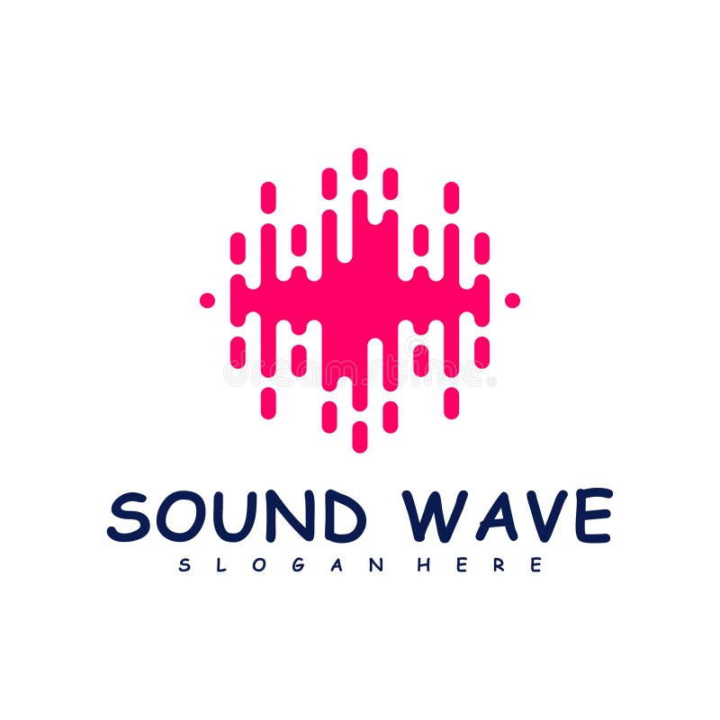 Sound Wave Logo Design Concept Vector. Sound Wave Illustration Design Stock Vector ...