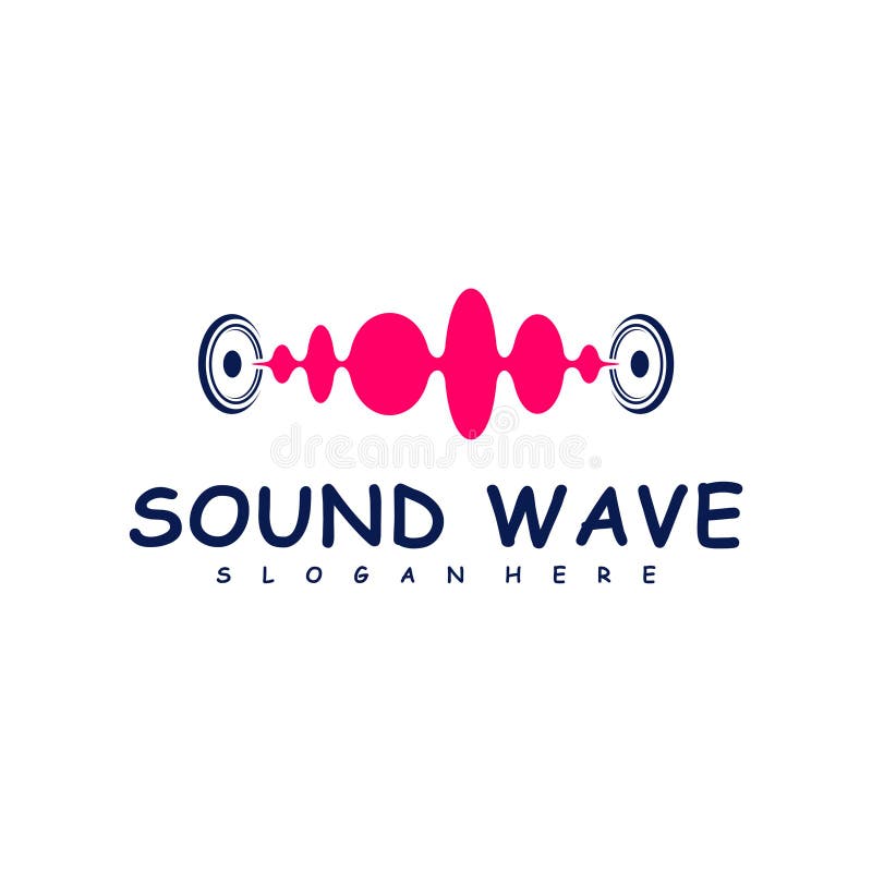 Sound Wave Logo Design Concept Vector. Sound Wave Illustration Design ...