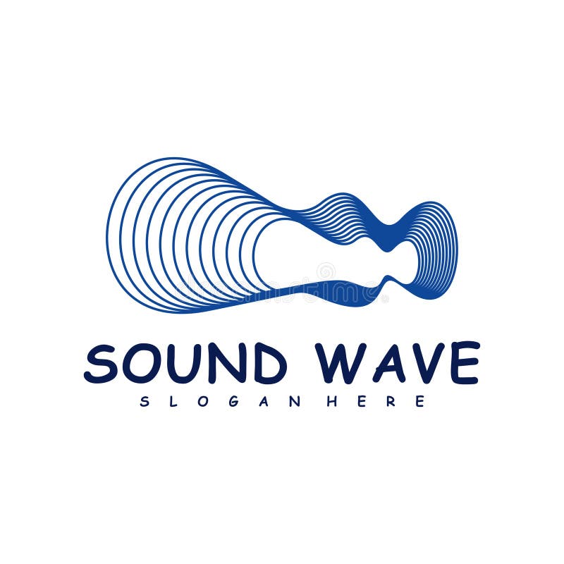 Sound Wave Logo Design Concept Vector. Sound Wave Illustration Design ...