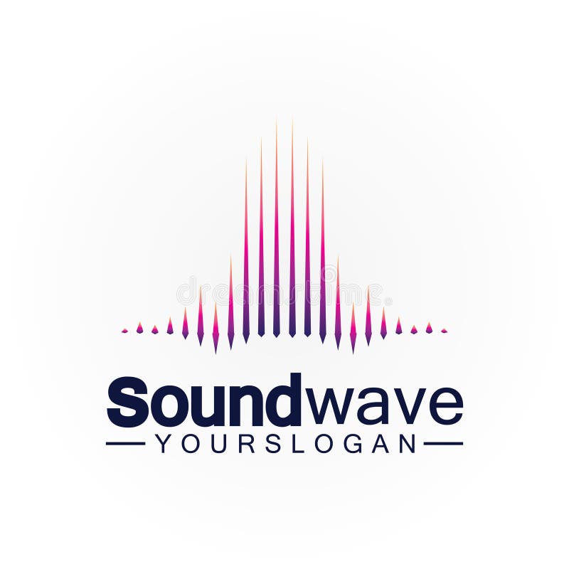 Sound Wave Logo and Symbol Vector Stock Vector - Illustration of design ...