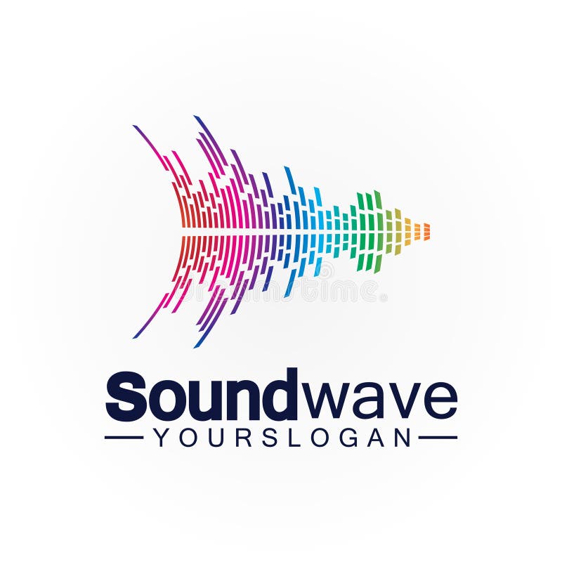 Sound Wave Logo and Symbol Vector Stock Vector - Illustration of design ...