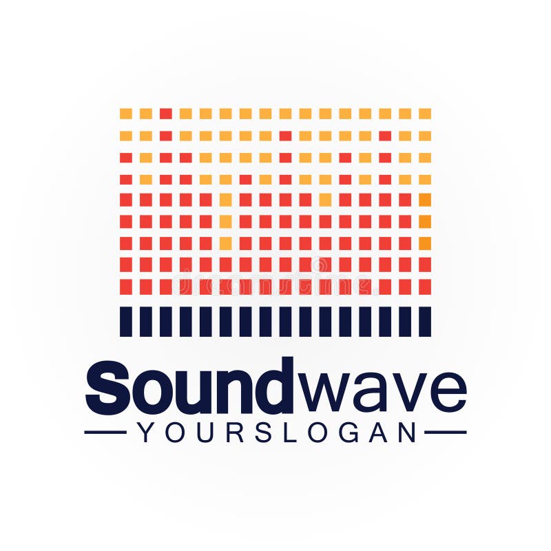 Sound Wave Logo and Symbol Vector Stock Vector - Illustration of modern ...