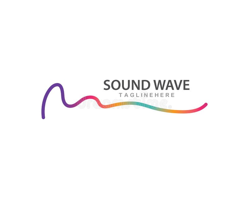 Sound Wave Music Logo Vector Stock Vector - Illustration of equalizer ...