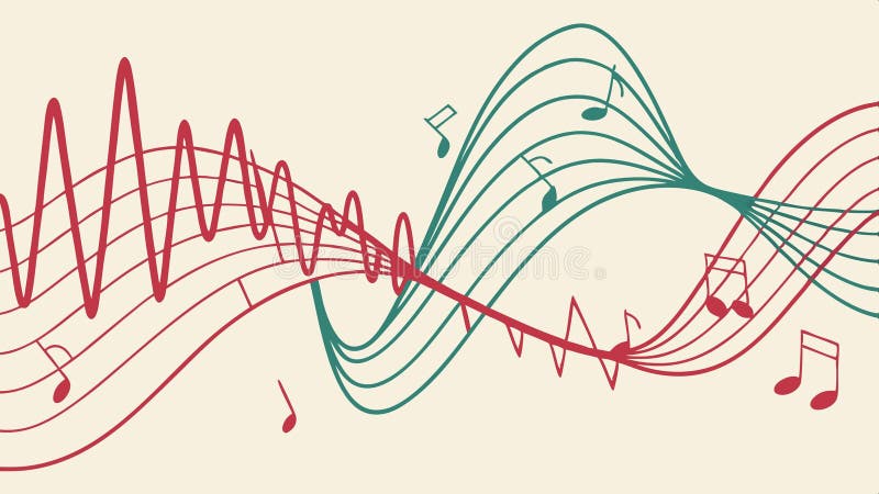 Sound Wave Music Notes, Audio Frequency, Musical Vibration, Sound ...