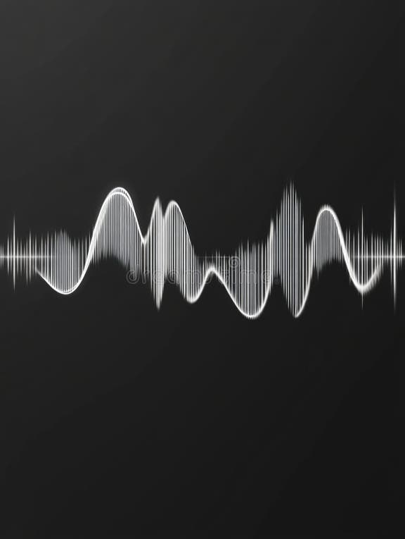 Sound Wave Pattern stock illustration. Illustration of frequency ...