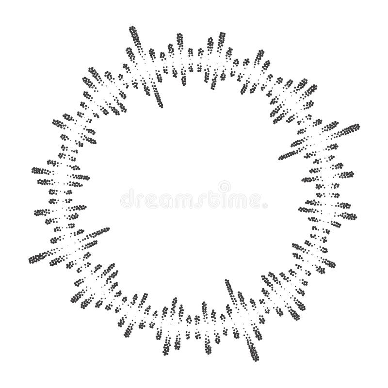 Sound Wave of Music Voice and Radio. Frequency Waveform Line. Abstract ...