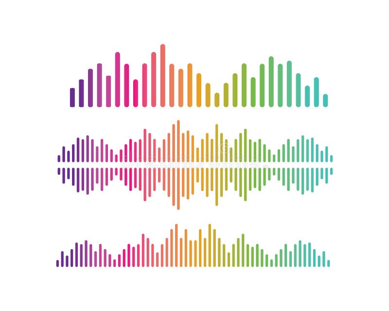 Sound Wave,pulse Ilustration Logo Vector Icon Stock Vector ...