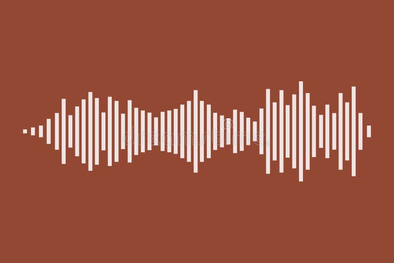 Sound Wave Rhythm, Equalizer Waves. Dynamic Vibration Wallpaper. Vector ...