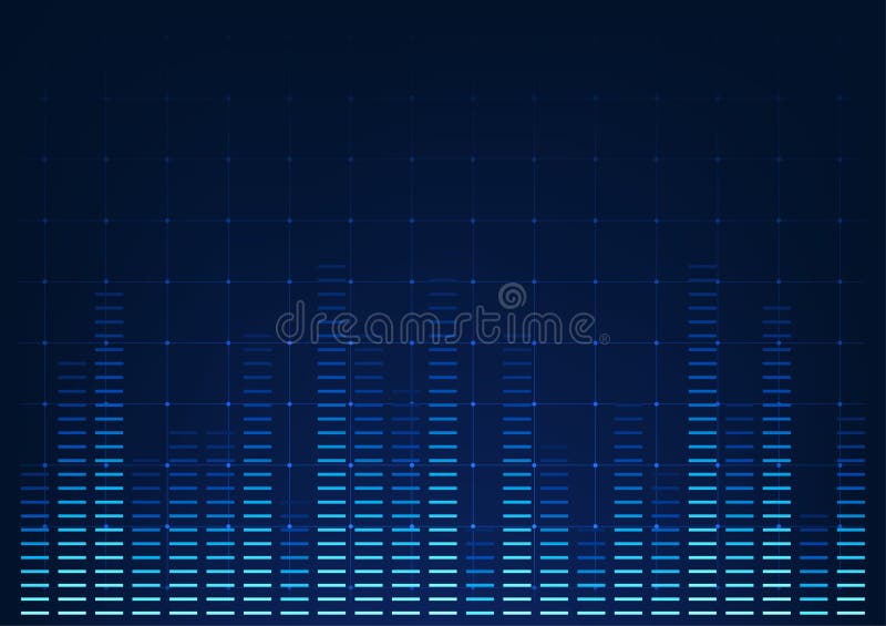 Sound Wave Technology Background with Digital Style Waves, Conveying ...
