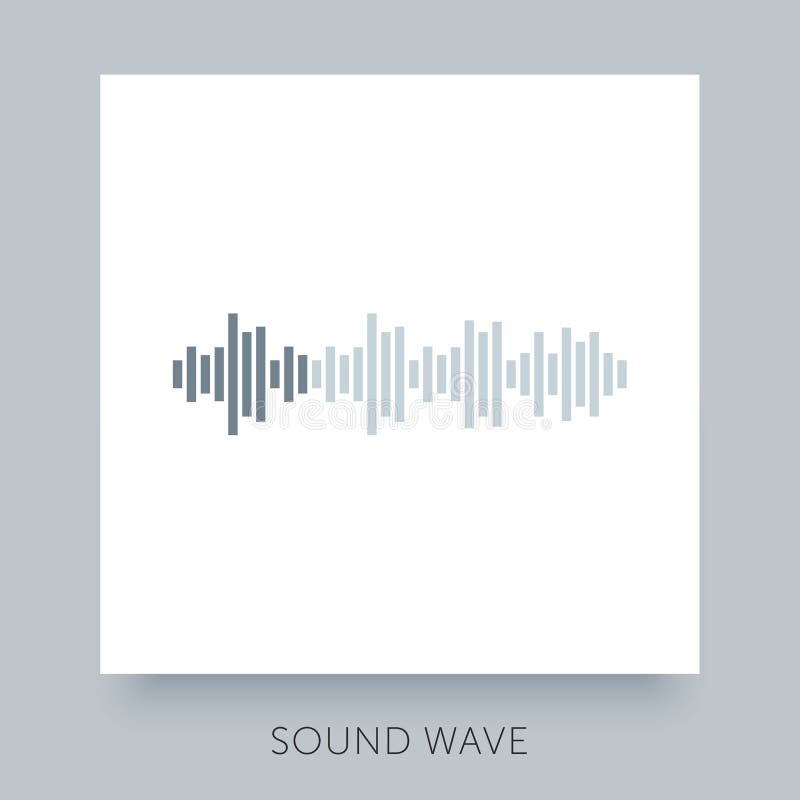Sound Wave UX UI Design Element. Symbol for Web Site and Mobile ...
