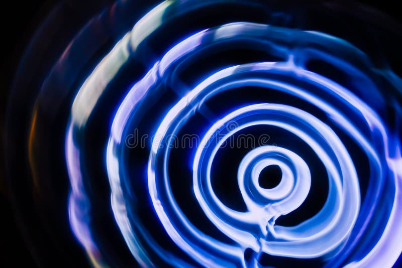 Sound Waves in the Dark in Full Color Stock Image - Image of harmony ...