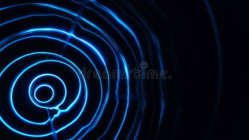 Sound waves in the dark stock video. Video of motion - 153691505