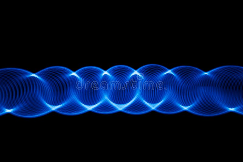 Sound waves in the dark stock image. Image of circle - 65272813