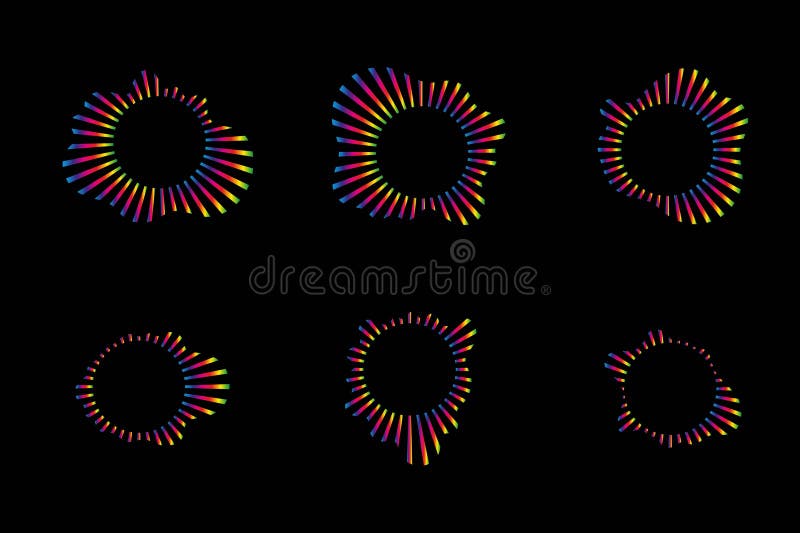 Audio Spectrum Circle Stock Illustrations – 1,869 Audio Spectrum Circle ...