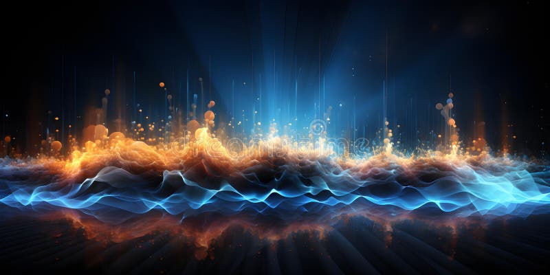 Sound Waves Increasing in Size Representing the Power and Versatility ...