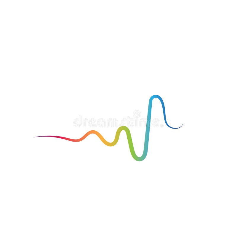 Sound Waves Logo Line Vector Stock Vector - Illustration of design ...
