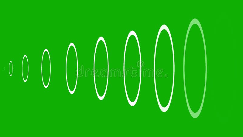 Sound Waves Motion Graphics with Green Screen Background Stock Video ...
