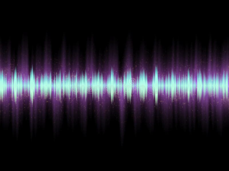 Sound Waves Blue Violet Stock Illustrations – 395 Sound Waves Blue ...