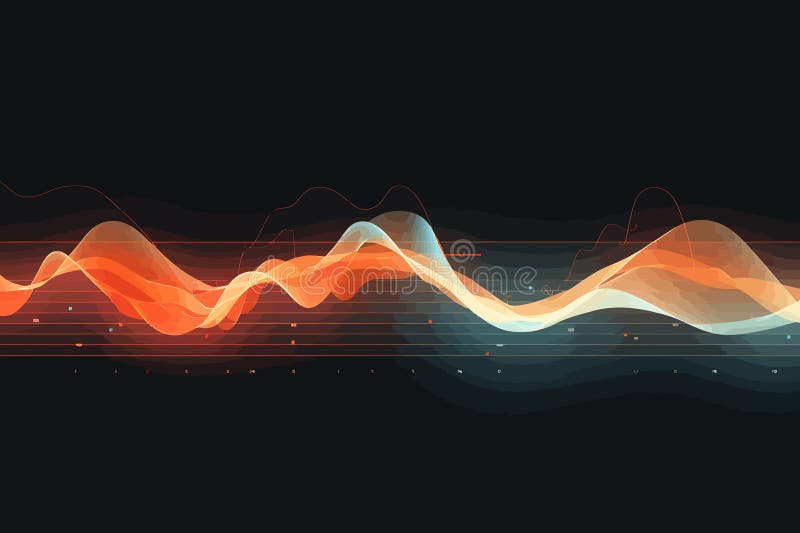 Sound Waves Vector Flat Minimalistic Isolated Vector Style Illustration ...
