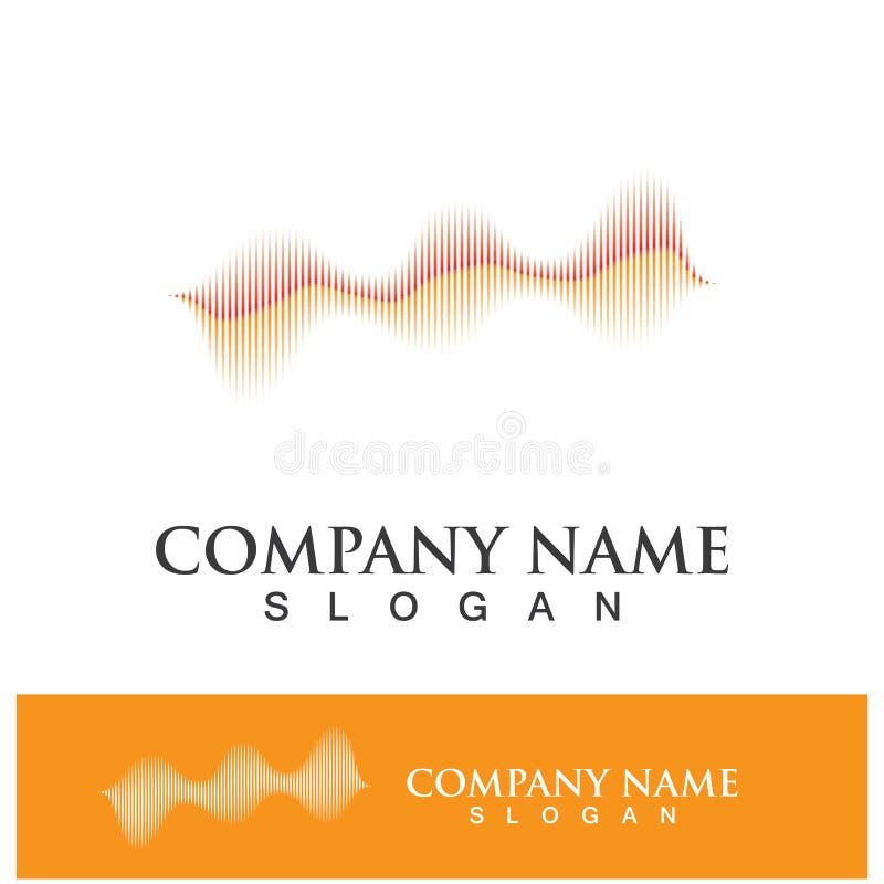 Sound Waves Vector Illustration Stock Vector - Illustration of design ...