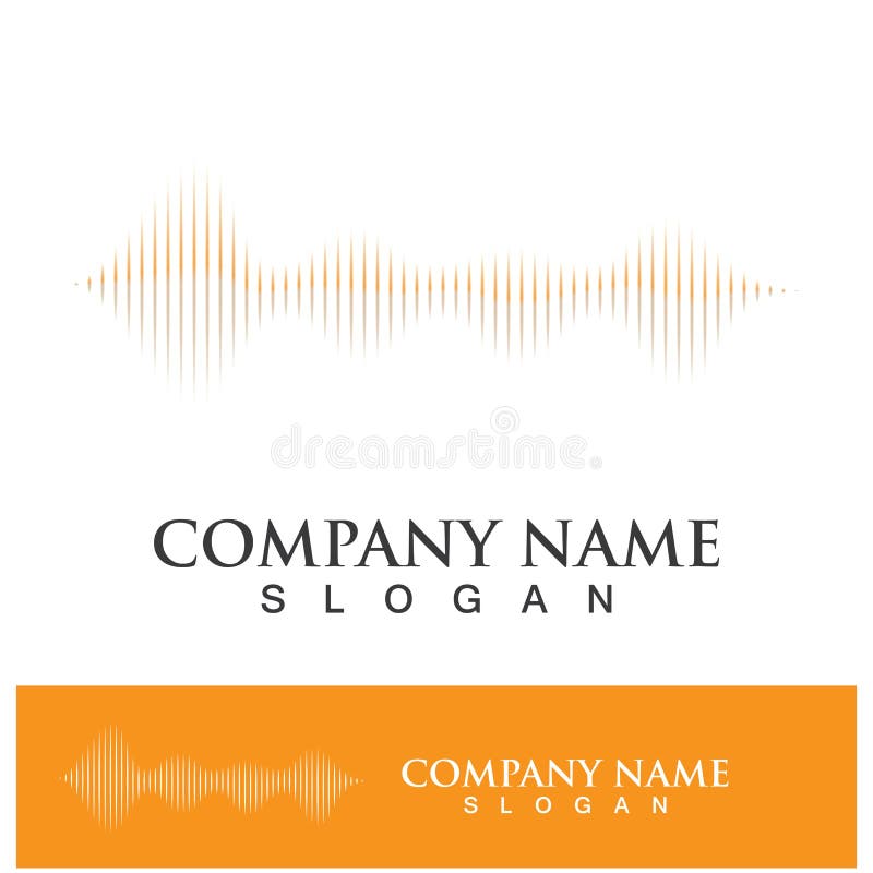 Sound Waves Vector Illustration Stock Vector - Illustration of listen ...