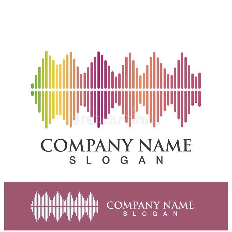 Sound Waves Vector Illustration Stock Vector - Illustration of party ...