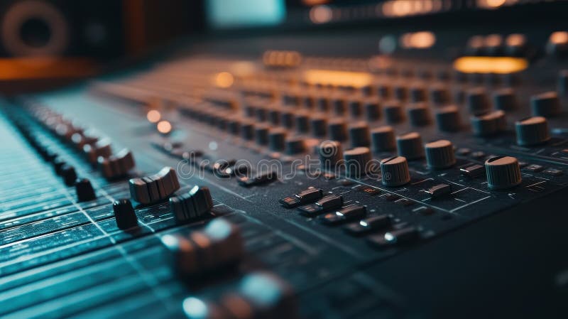 Soundboard Controls in a Recording Studio: Mastering Audio Artistry ...