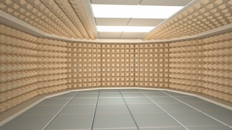 Room Interior in Full Rotation, Alpha Channel. 3D Render Stock Footage ...