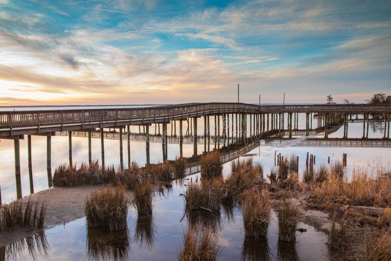 Duck North Carolina Soundside Boardwalk Stock Image - Image of ... Duck North Carolina Soundside Boardwalk Stock Image - Image of ...