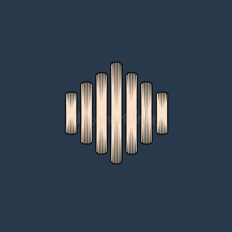 Soundwave Graph. Vector Illustration Decorative Design Stock Vector ... Soundwave Graph. Vector Illustration Decorative Design Stock Vector ...