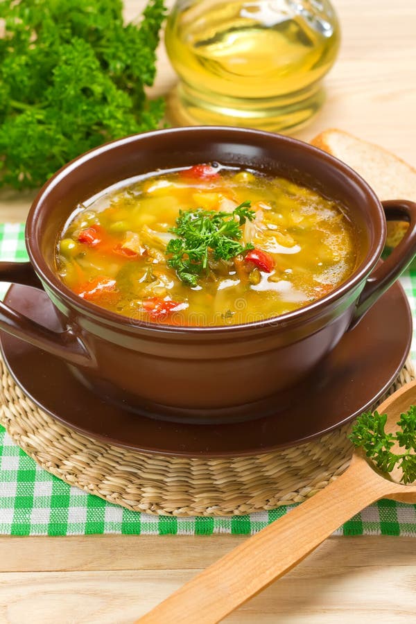 Traditional Tripe Soup (flaki) Stock Image - Image of food, cuisine ...
