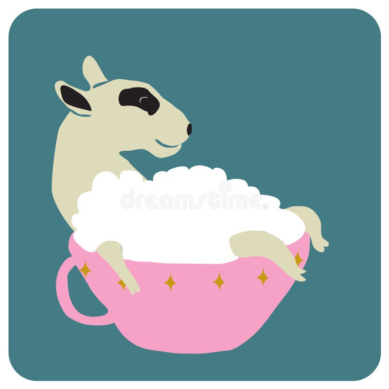 Soup dog stock illustration. Illustration of soup, concept - 75033405