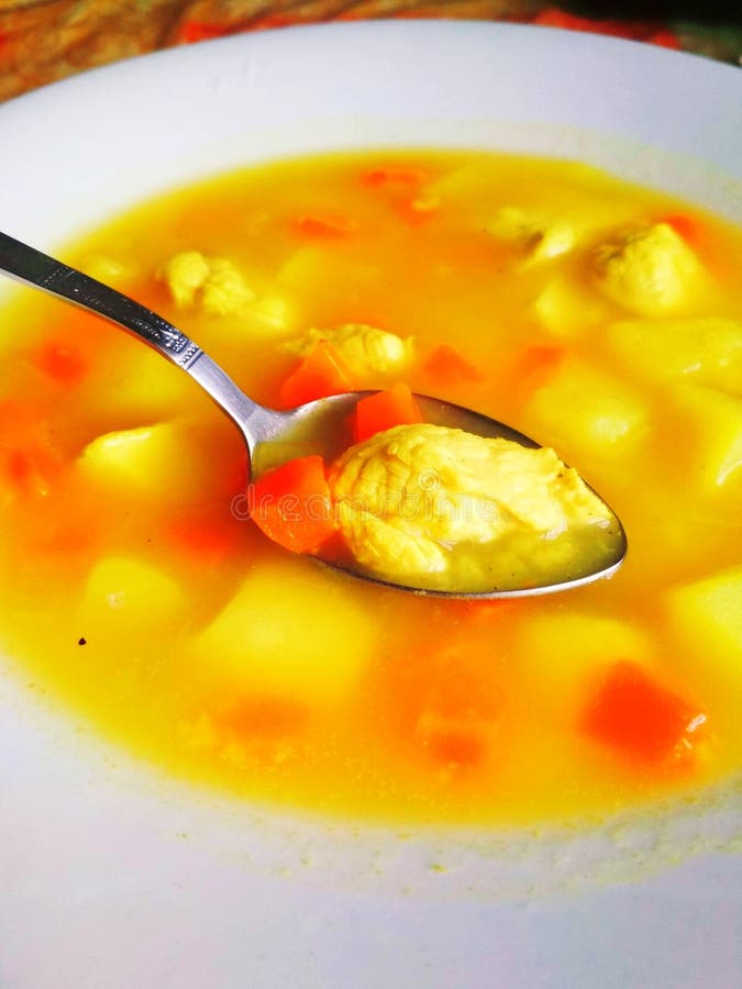 Soup stock photo. Image of soup, plate, food, dinner - 115525158