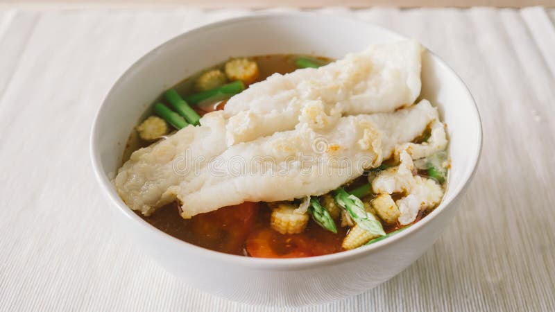 Soup of fried fish. stock photo. Image of plate, fillet - 69531836