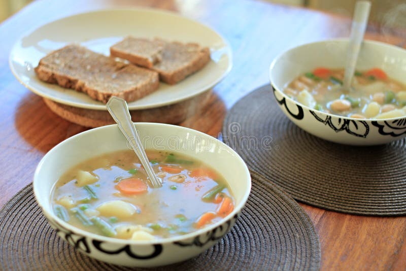 Soup stock photo. Image of dinner, appetizer, gourmet - 45566024