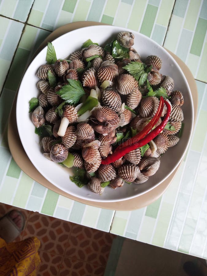Soup Kerang Dara stock photo. Image of lunch, seafood - 207857874
