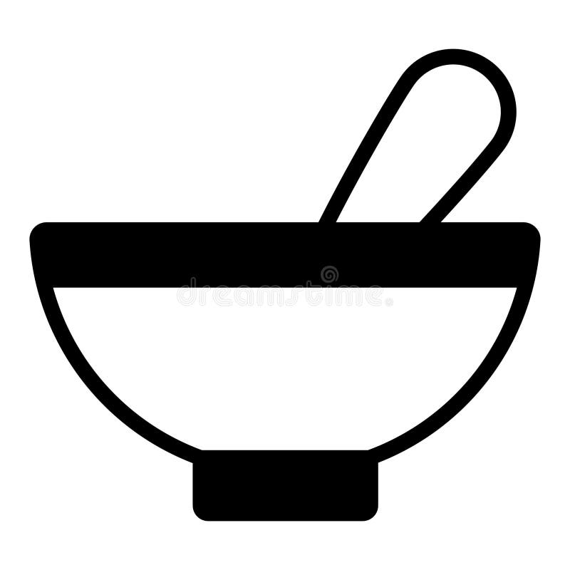 Soup Vector Line Icon. Simple Creative Vector Line Icon Stock Vector ...