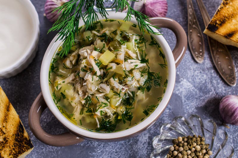 Soupe épaisse à viande image stock. Image du boeuf, repas - 88491799