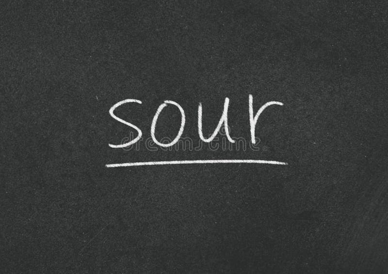 Sour stock image. Image of blackboard, chalk, abstract - 165786813