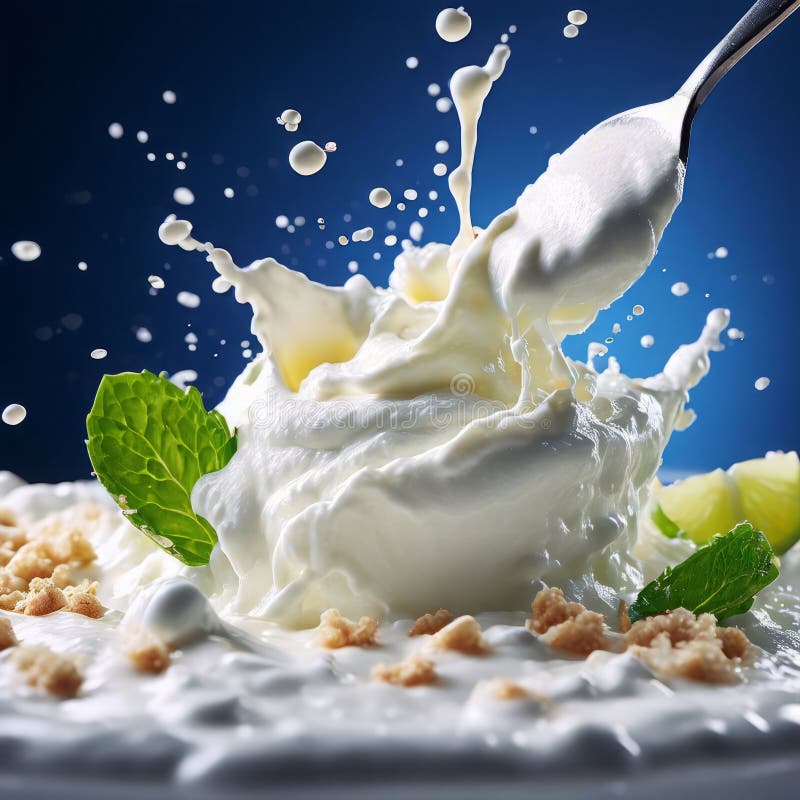 Sour cream engaging in stock illustration. Illustration of ...