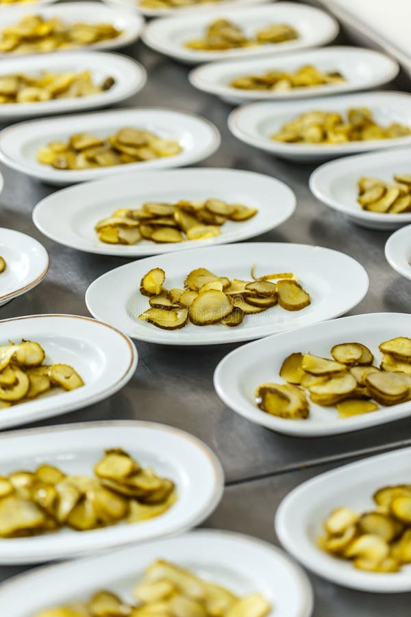 Sour cucumber slices stock photo. Image of ingredient - 92131176