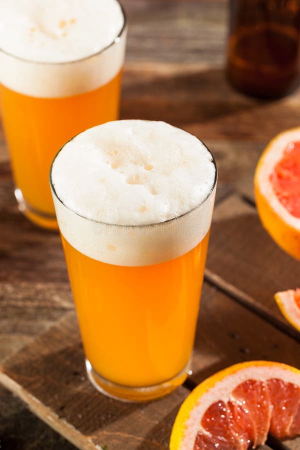 Sour Grapefruit Craft Beer stock photo. Image of cocktail - 68853838
