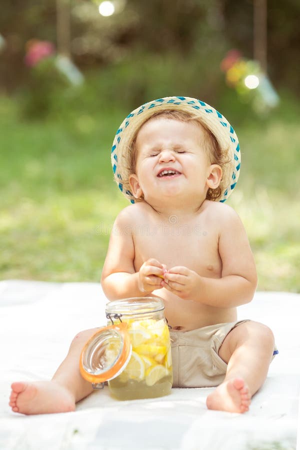 Sour lemon face stock photo. Image of sour, lemon, lemonade - 54881250
