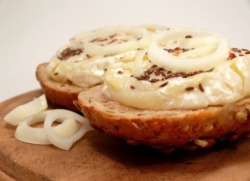 Sour milk cheese stock image. Image of ripely, quargel - 10991133